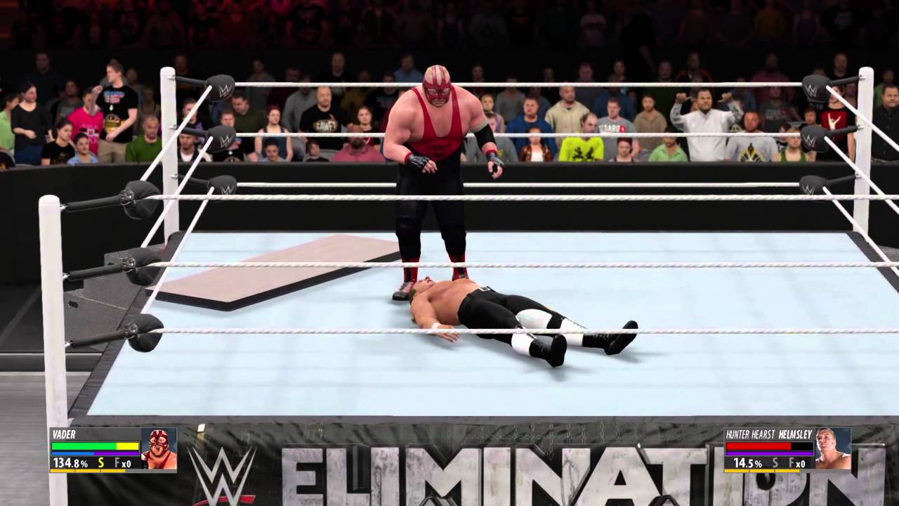 WWE WWF VADER CHOKESLAM TABLE TRIPLE H - YouTube