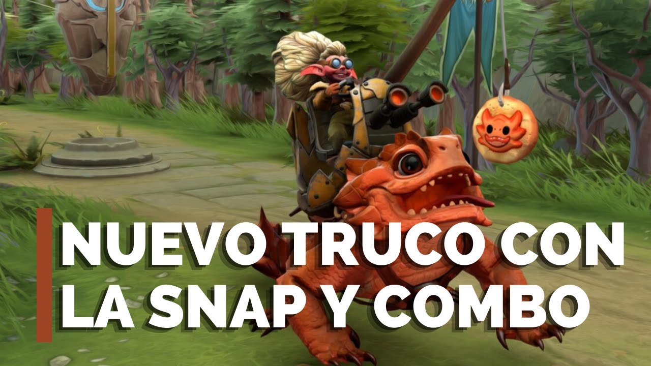 NUEVO TRUCO y COMBO con la SNAPFIRE | DOTA 2 TRUCOS | SUPREME CLOCKWERK ...