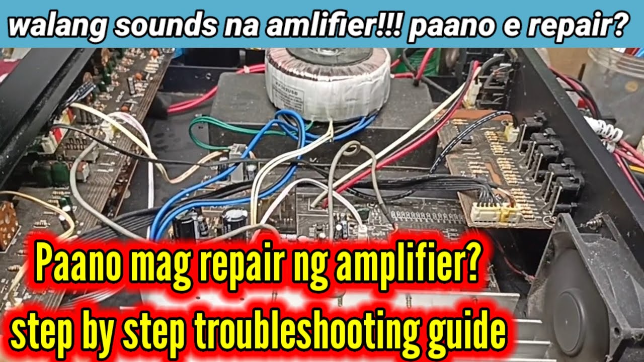 konzert 302 amplifier nawalan ng sounds , saan ang problema , panoorin ...
