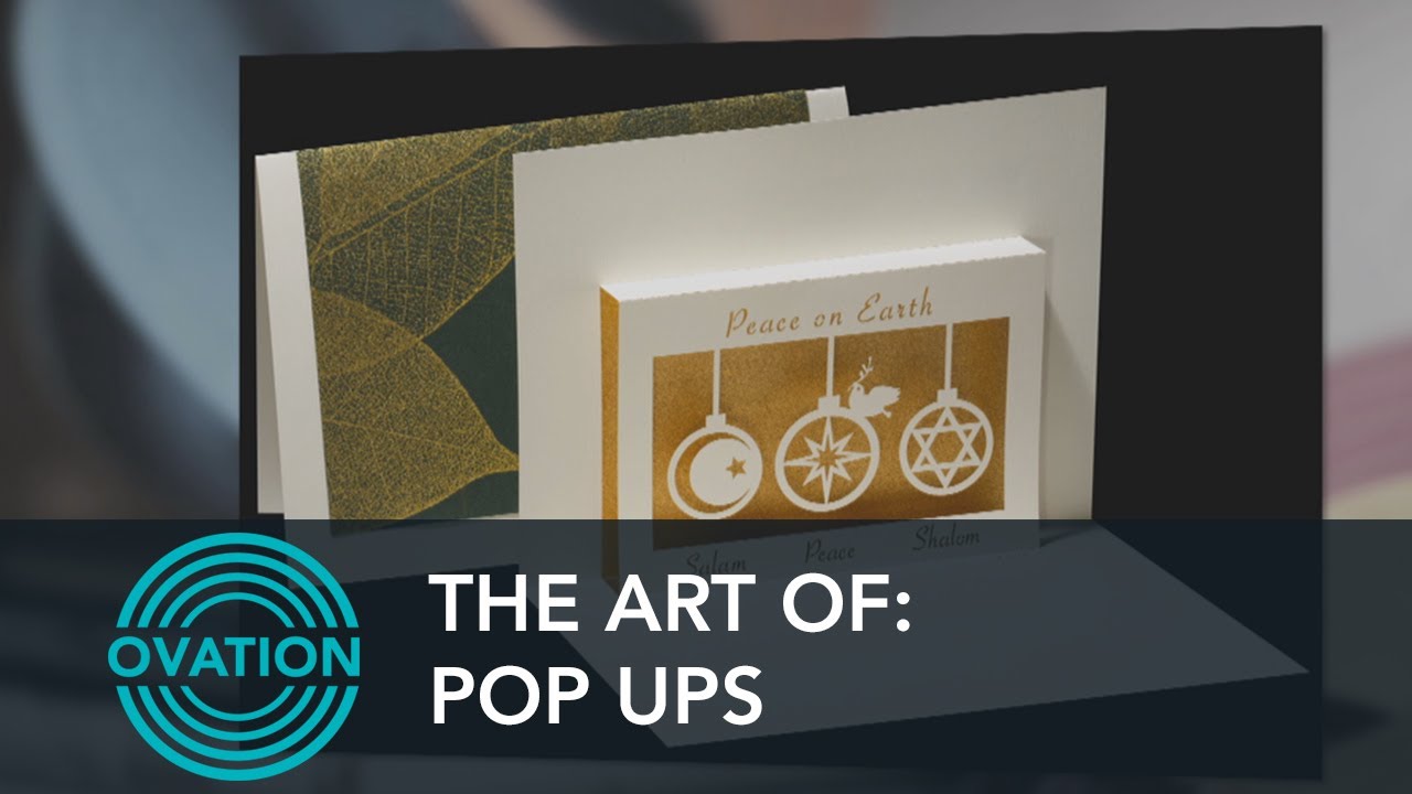 The Art Of: Pop Ups - Origami Architecture - Ovation - YouTube