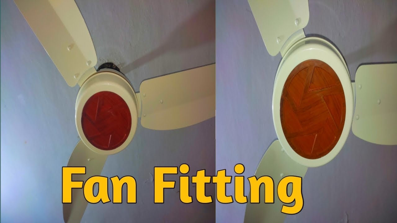 Fan fitting#electric - YouTube