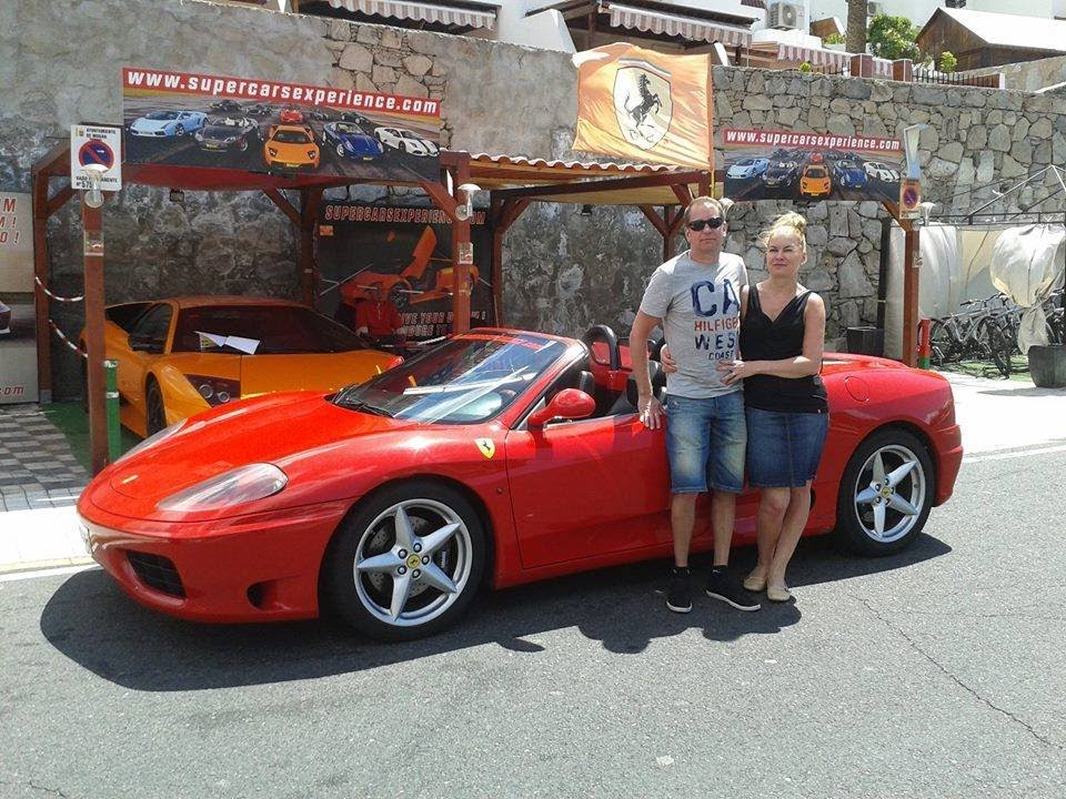 Ferrari 360 Spider F1 drive Puerto Rico Canaria - YouTube