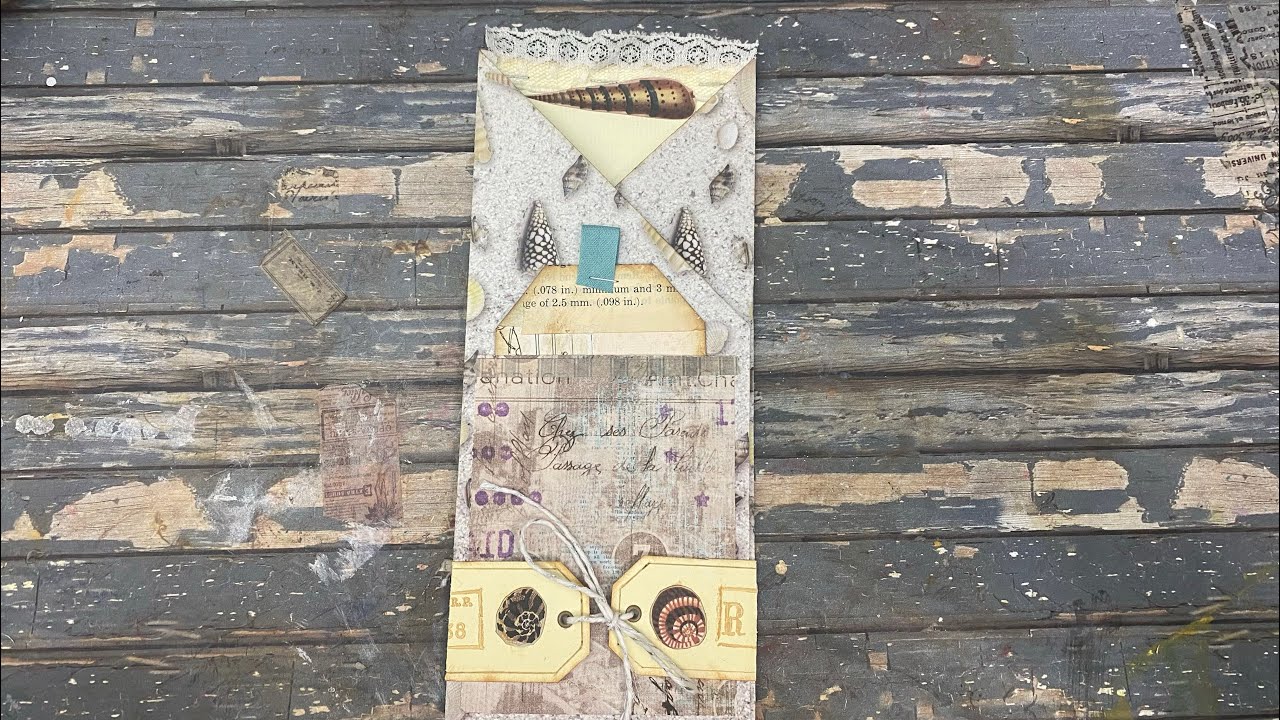 #100dayproject Day 85: Tri-fold with Journaling Space N Pockets from ...