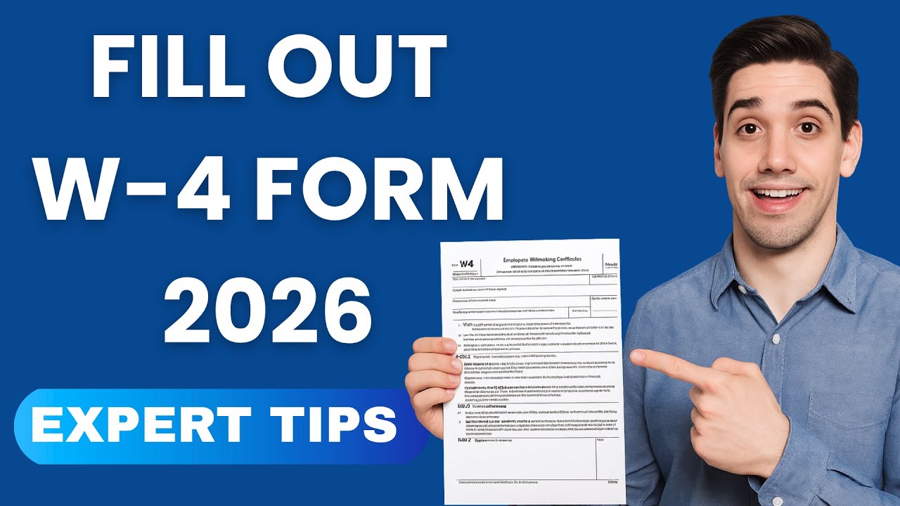 How to Fill Out Your W-4 Form in 2026 | Expert Tips - YouTube