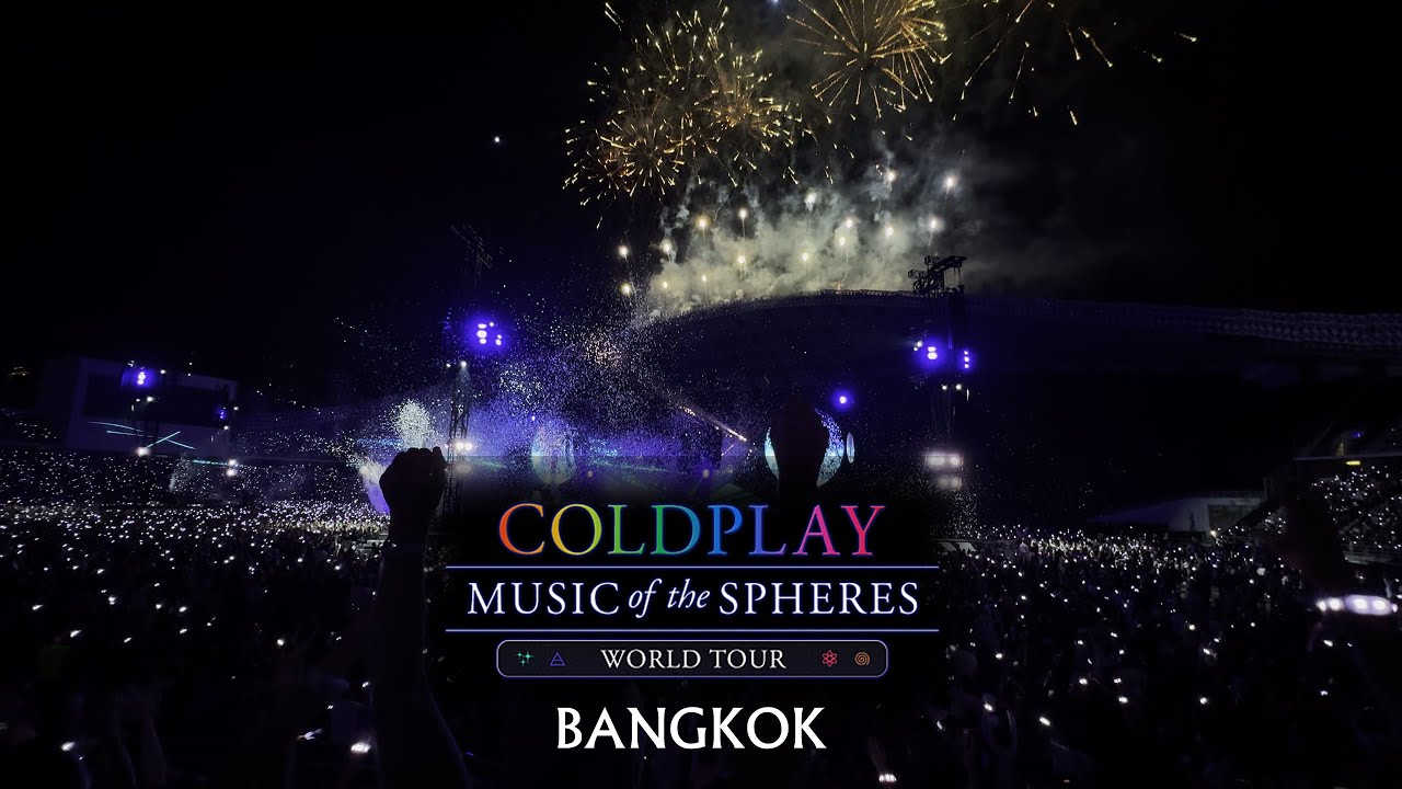 Coldplay Music of the Spheres World Tour - Bangkok, Thailand [Full Concert] - YouTube