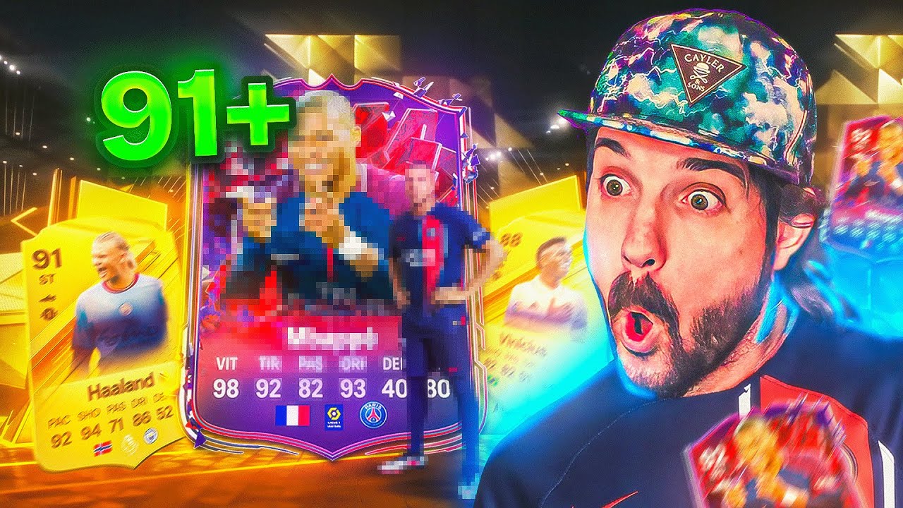 90X5 LE MEILLEUR PACK OPENING DE FC 24 ! - YouTube