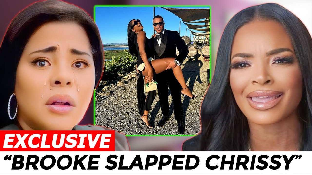 Chrissy Lampkin THREATENS Brooke Bailey To Stay Away From Her Man! - YouTube
