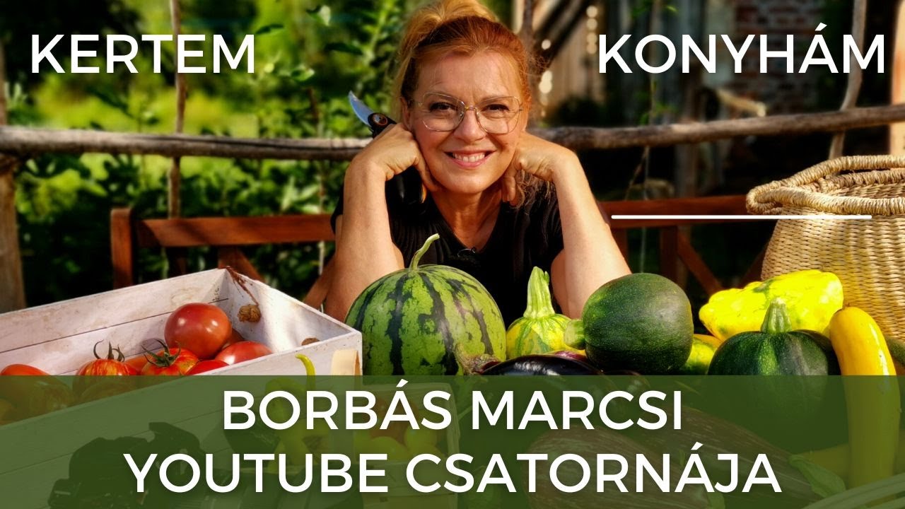 Csatlakozz Borbás Marcsi Youtube csatornájához - YouTube