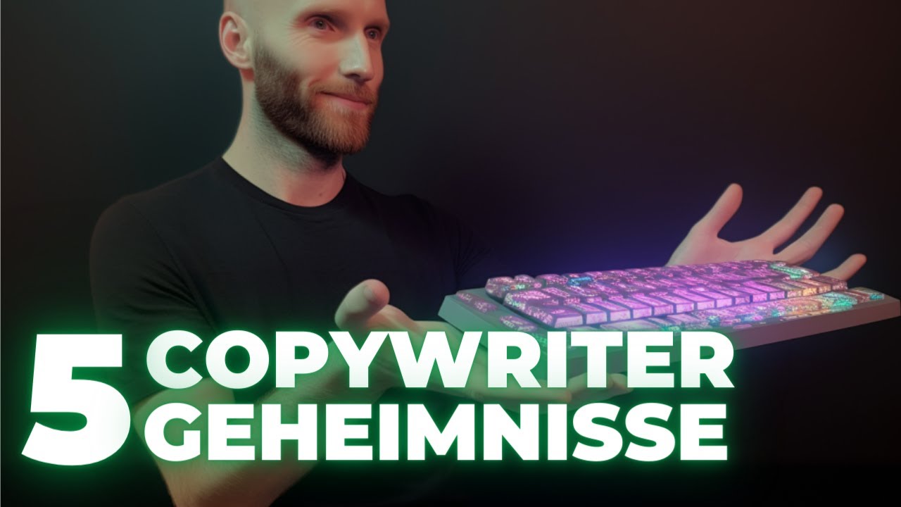 Die einzigen 5 Copywriting-Tipps, die du kennen musst - YouTube