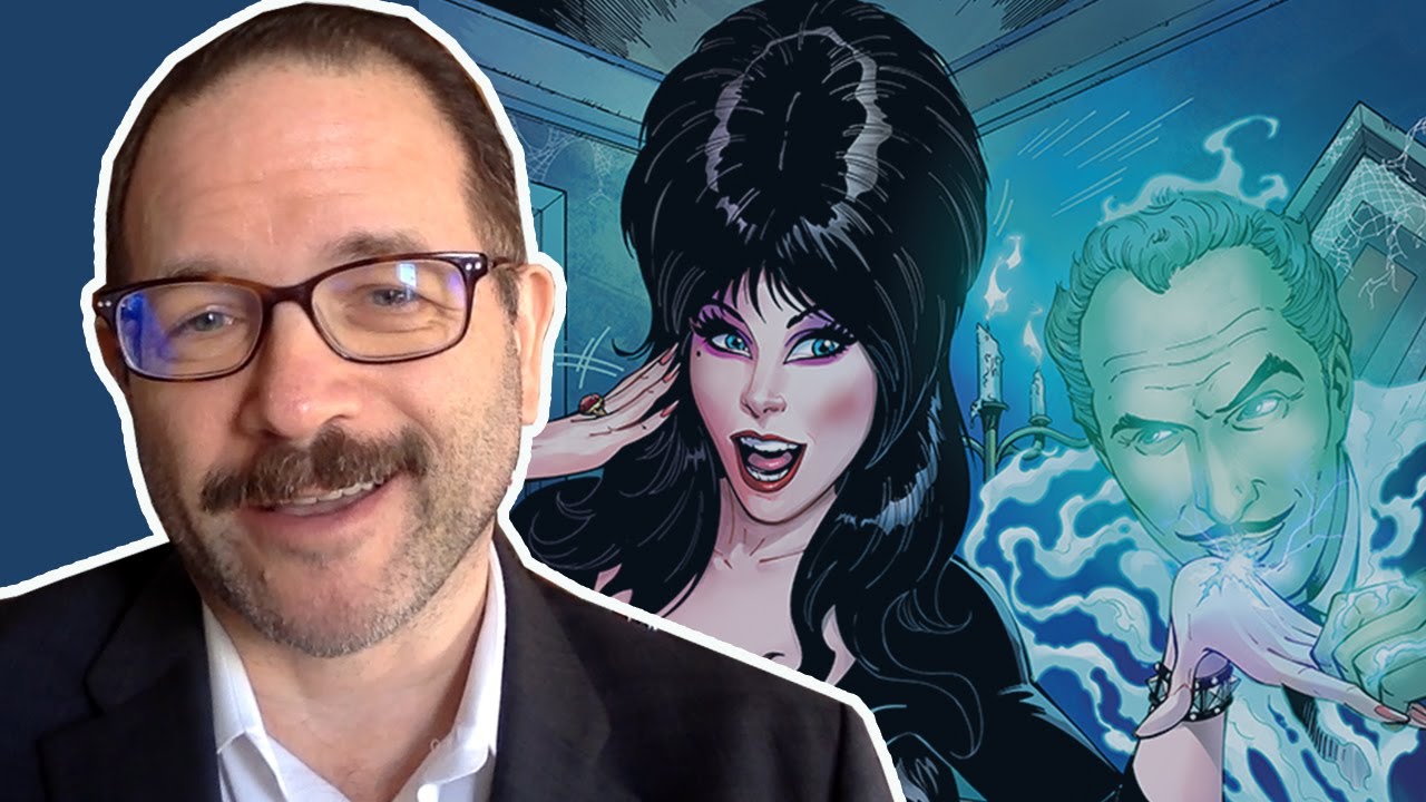 David Avallone Introduces "Elvira Meets Vincent Price" - YouTube