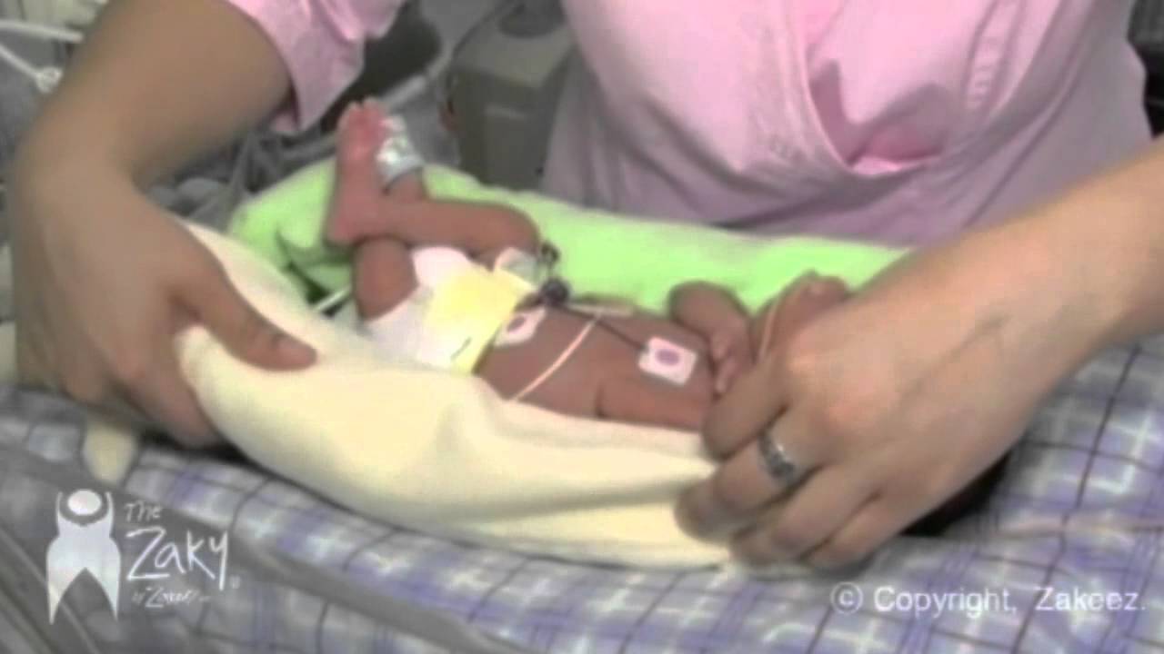 Nurtured by Design's The Zaky - Positioning the baby supine - YouTube
