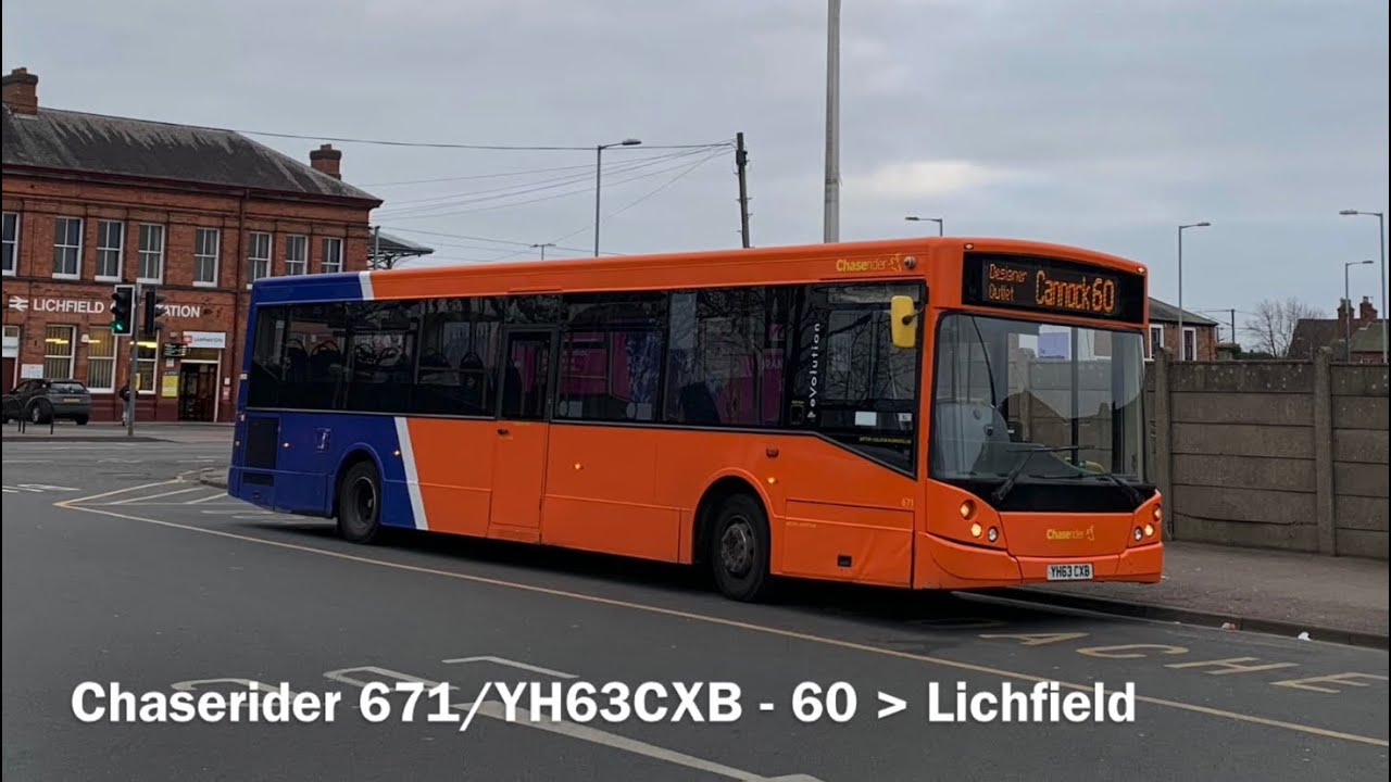 Chaserider 671 VDL SB180 (Voith/€5) YH63CXB - YouTube