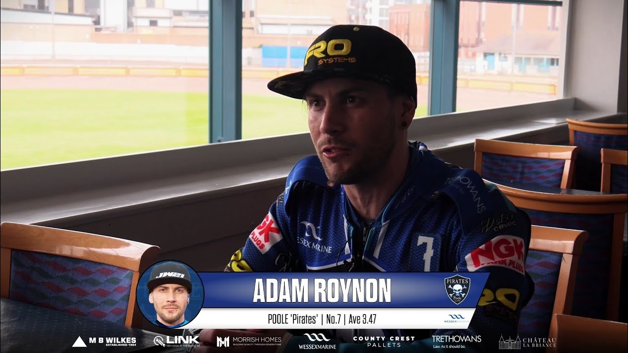 Adam Roynon Press Day Interview | POOLE PIRATES SPEEDWAY 2023 - YouTube