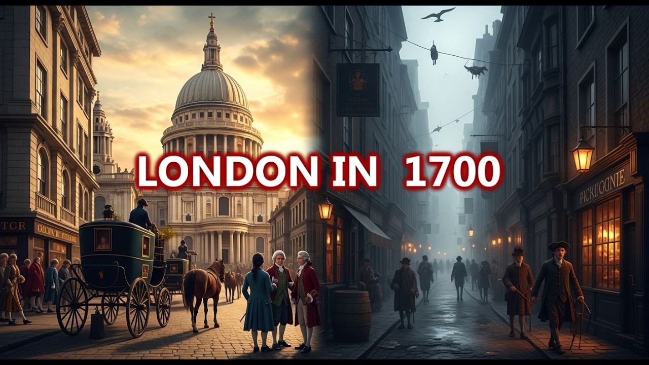 Discover LONDON's Hidden Past in the 1700s - YouTube