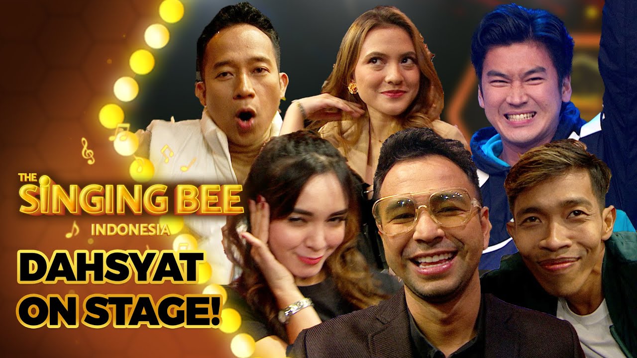 HOST DAHSYAT! On Stage! | THE SINGING BEE INDONESIA - YouTube