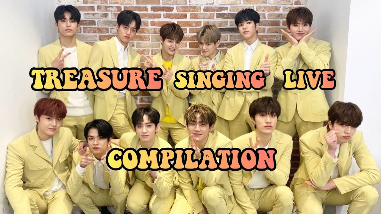 TREASURE SINGING LIVE COMPILATION - YouTube