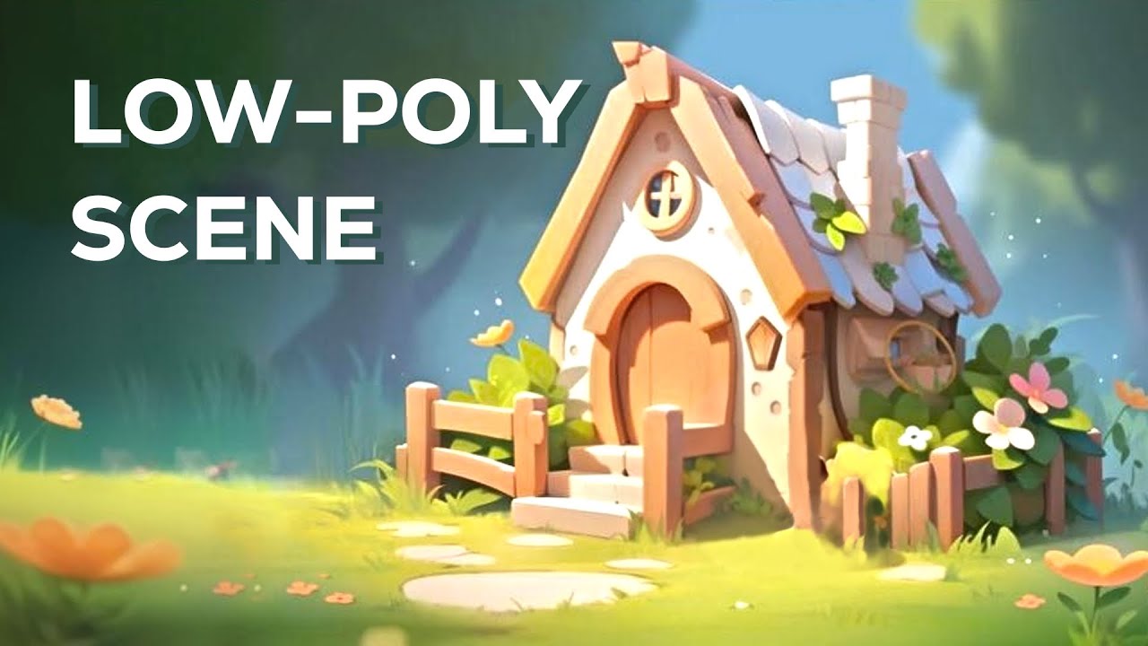 Blender Low-Poly Scene: Easy Modeling to Rendering for Beginners - YouTube