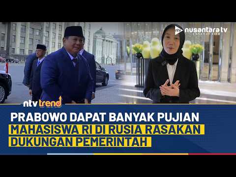 Mahasiswi Indonesia di Moskow Puji Kepedulian Prabowo terhadap Mahasiswa RI di Rusia | NTV