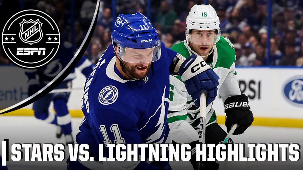 Dallas Stars vs. Tampa Bay Lightning | Full Game Highlights - YouTube