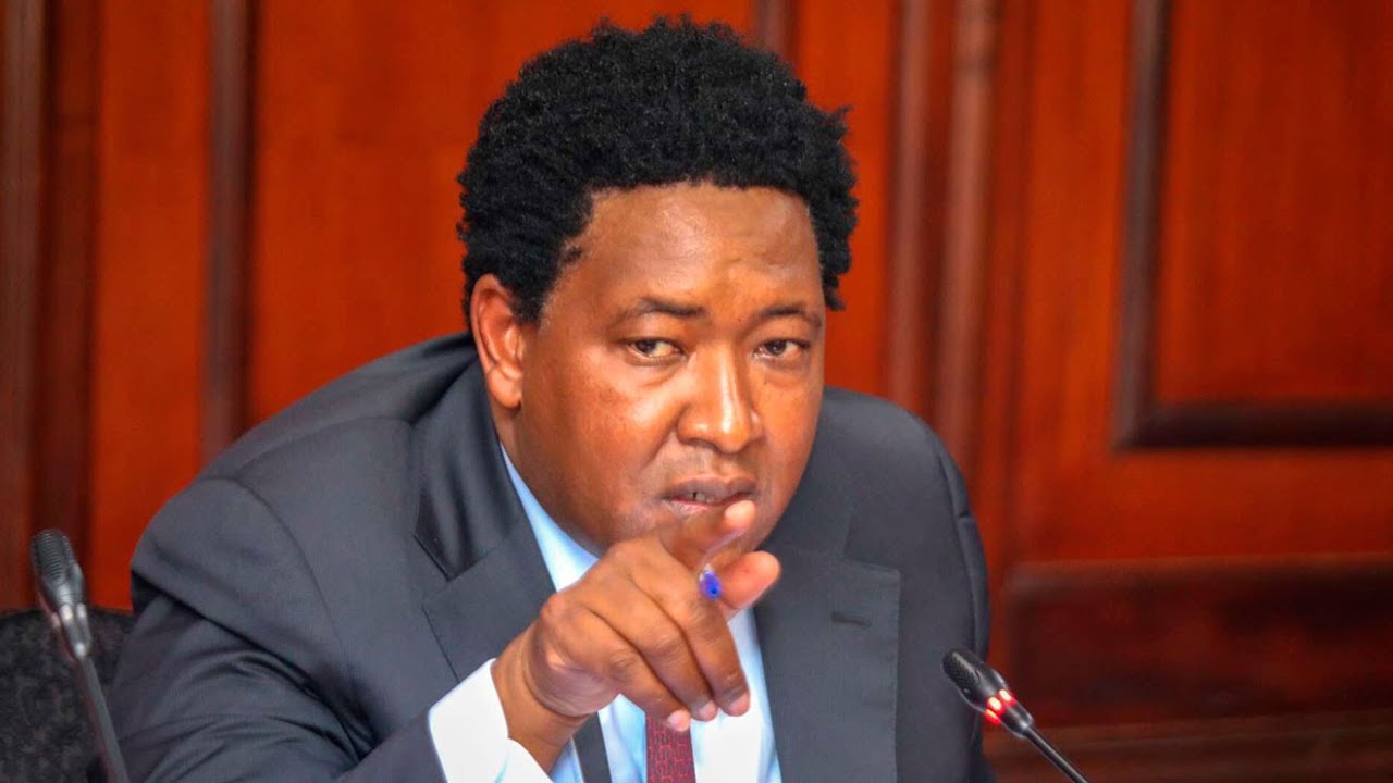 NAROK SENATOR LEDAMA OLEKINA CLASHES WITH NYAMIRA GOVERNOR AMOS NYARIBO ...