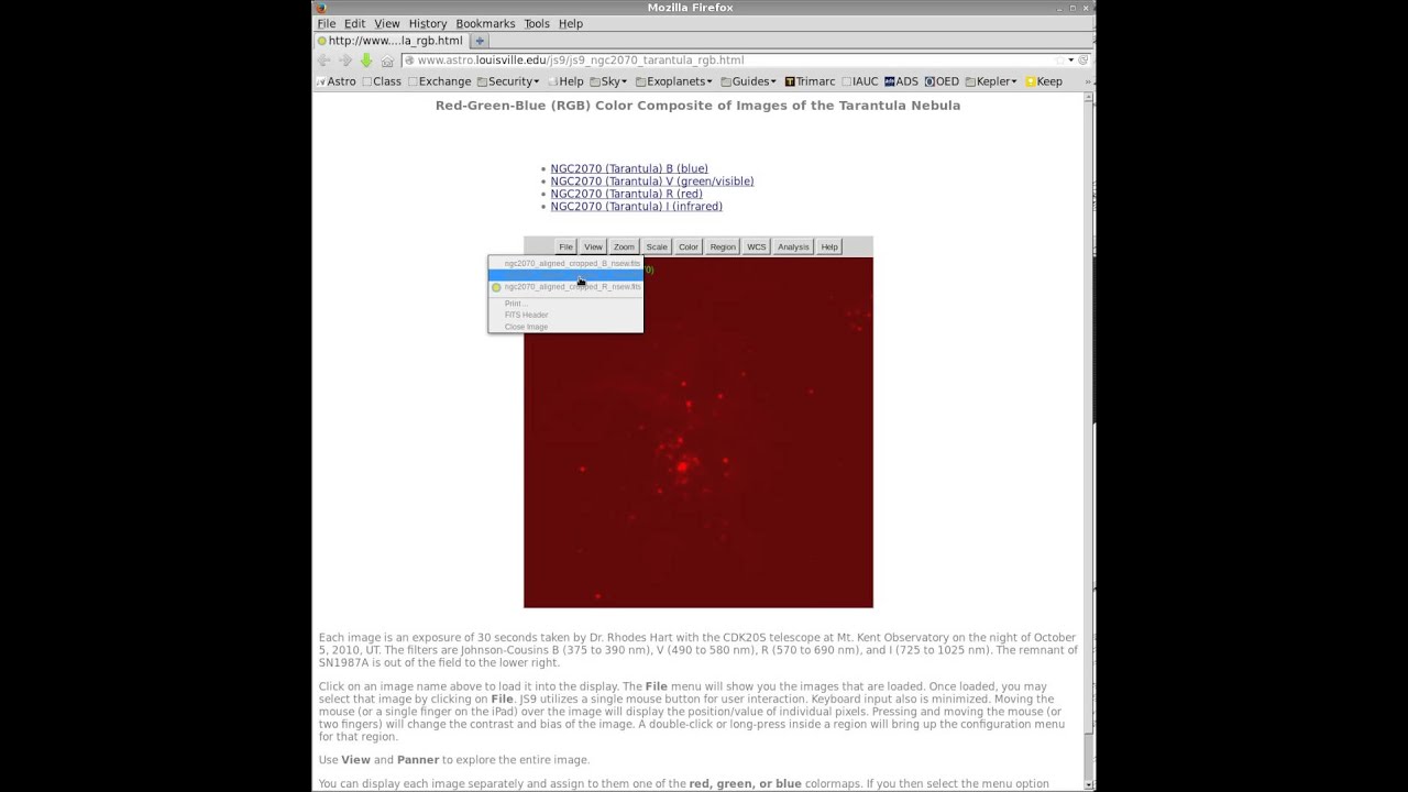 How to Use JS9 - YouTube