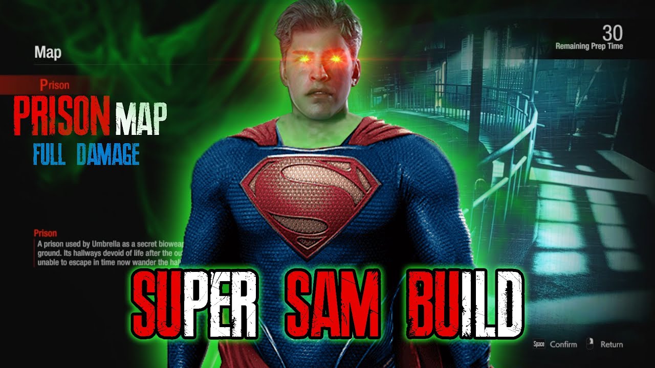 Resident Evil Resistance [ Super Sam Build ] [ Full Damage ] - YouTube