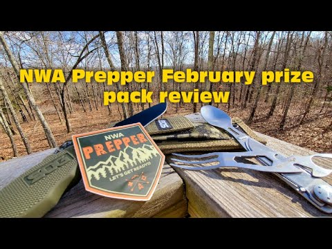 NWA Prepper February prize pack review - YouTube