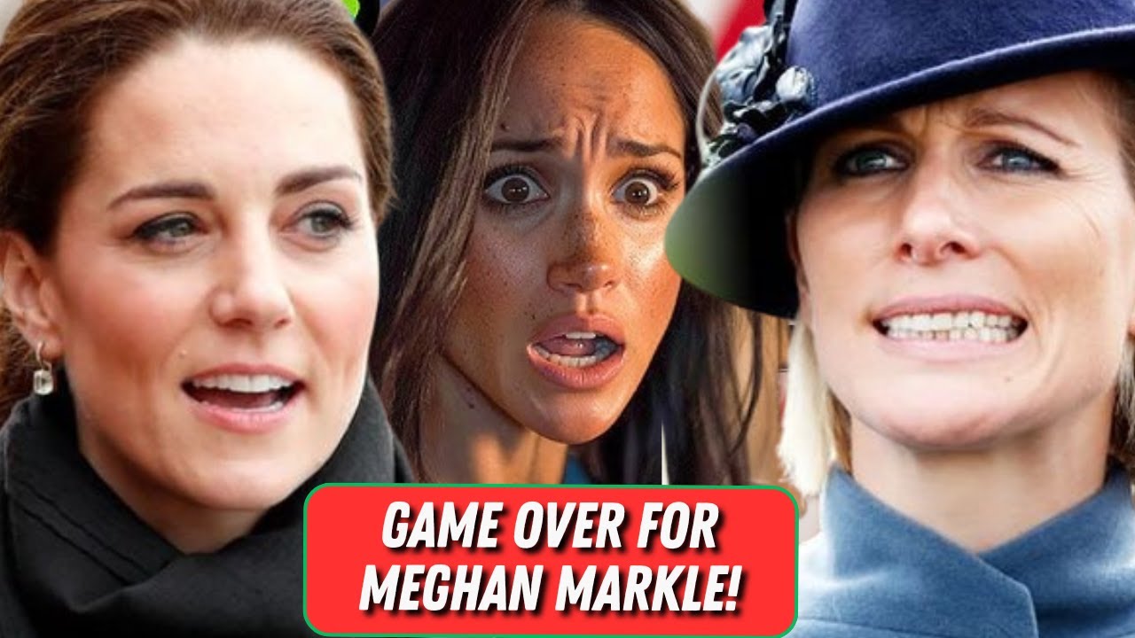 MEGHAN SCREAMS! Princess Kate And Zara Tindall JOIN FORCES To Eradicate ...