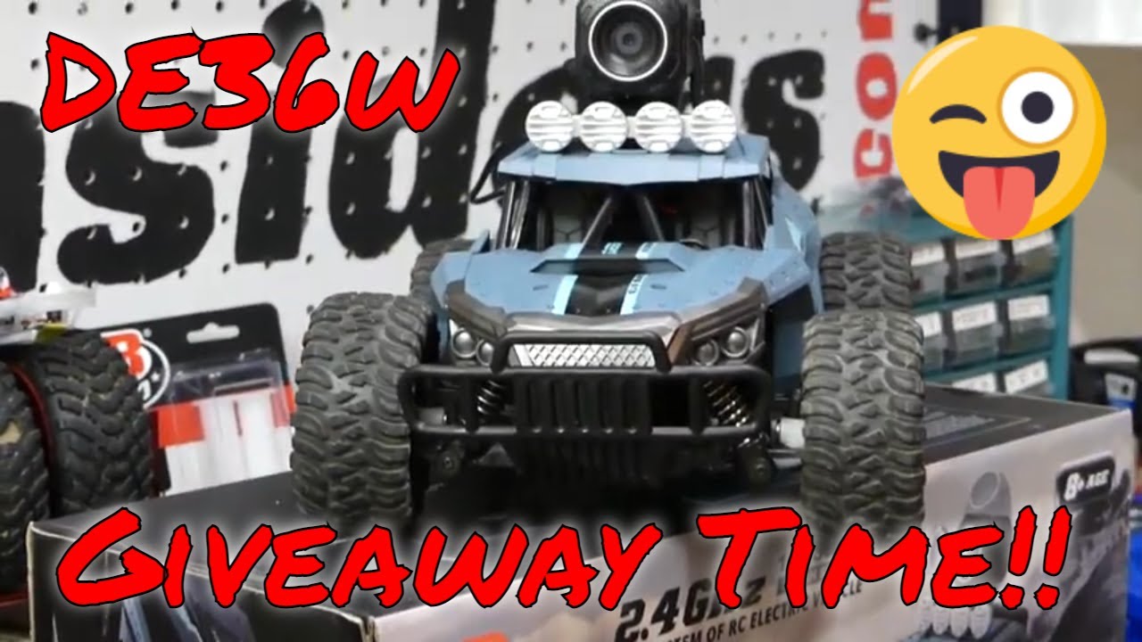 DEERC DE36w RC Truck Giveaway Announcement - 1/16 Scale RC Monster ...