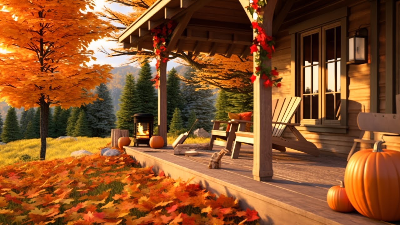 Beautiful Relaxing Music 🍁 Soothing Autumn Melodies 🍁 Relaxing Piano ...