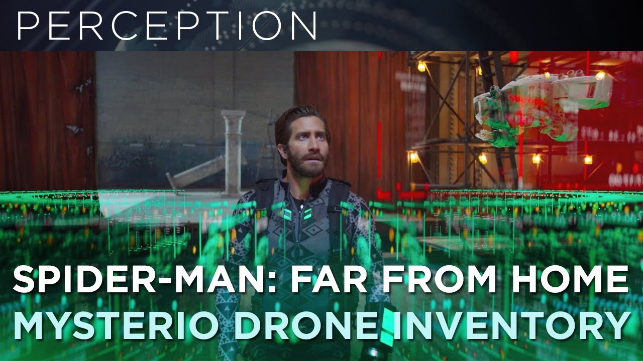 Spider-Man: Far From Home - Mysterio Tech - Holographic Drone Inventory ...