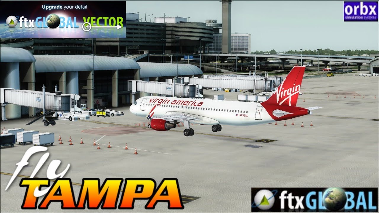 FSX- As Real as it gets Fly tampa tampa Takeoff - YouTube