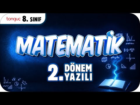 8.Sınıf Matematik 2.Dönem 2.Yazılıya Hazırlık 📑 #8MAT2D2Y #2026 