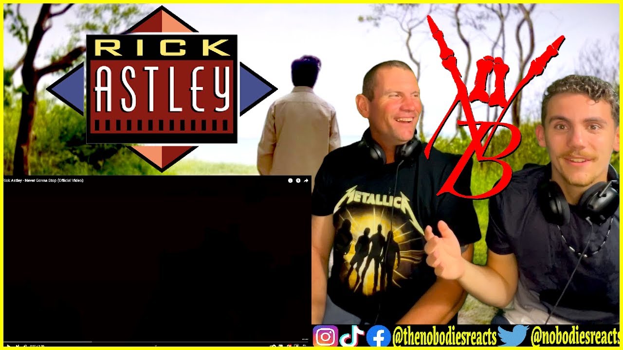FIRST TIME REACTION to Rick Astley "Never Gonna Stop"! - YouTube