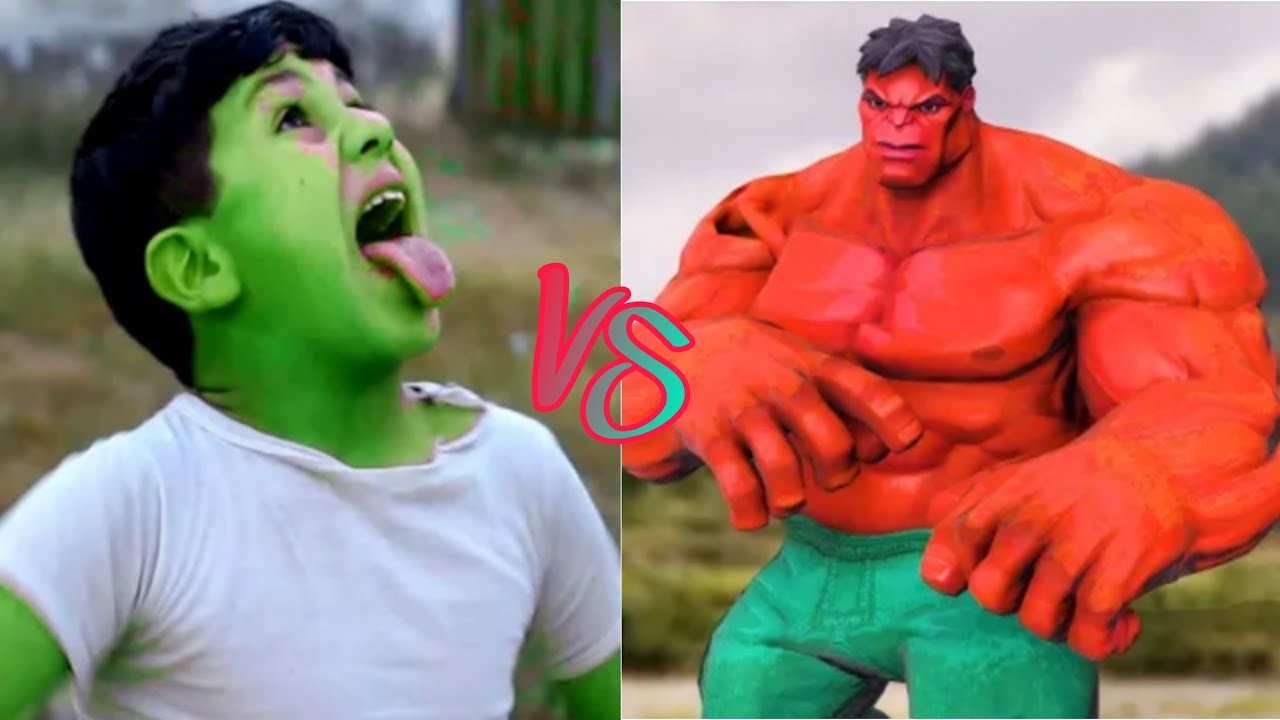 Fat Hulk Vs Kid || Skinny Hulk Smash | in real life - YouTube