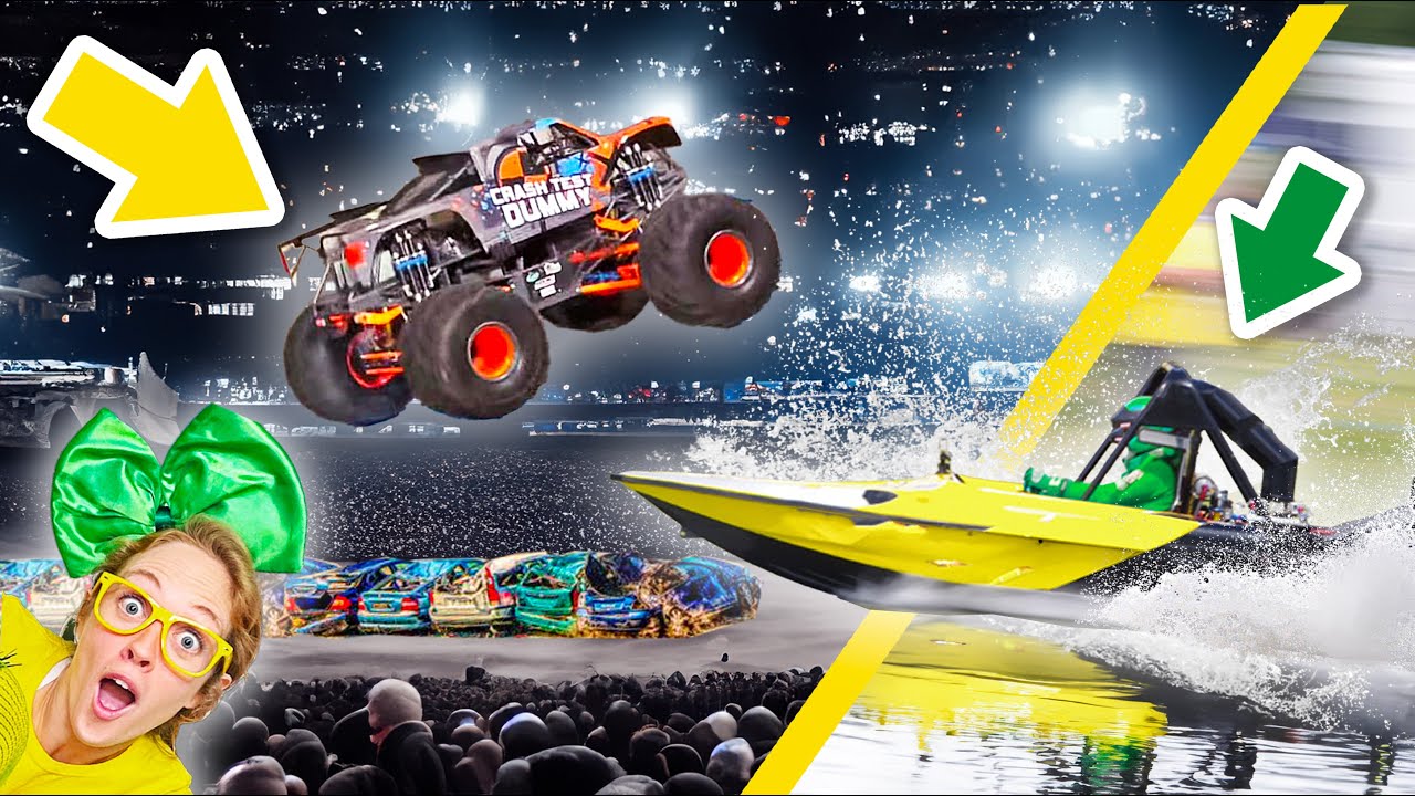 ULTIMATE Monster Truck & Race Boat Mashup 🛻🚤 - YouTube