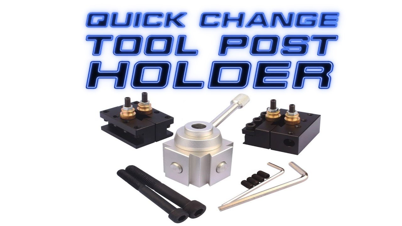 Amazon Mini Lathe Quick Change Tool Post Holder Kit - YouTube