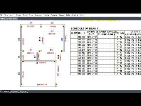 Beam Shuttering Drawing Just 1 Click - YouTube