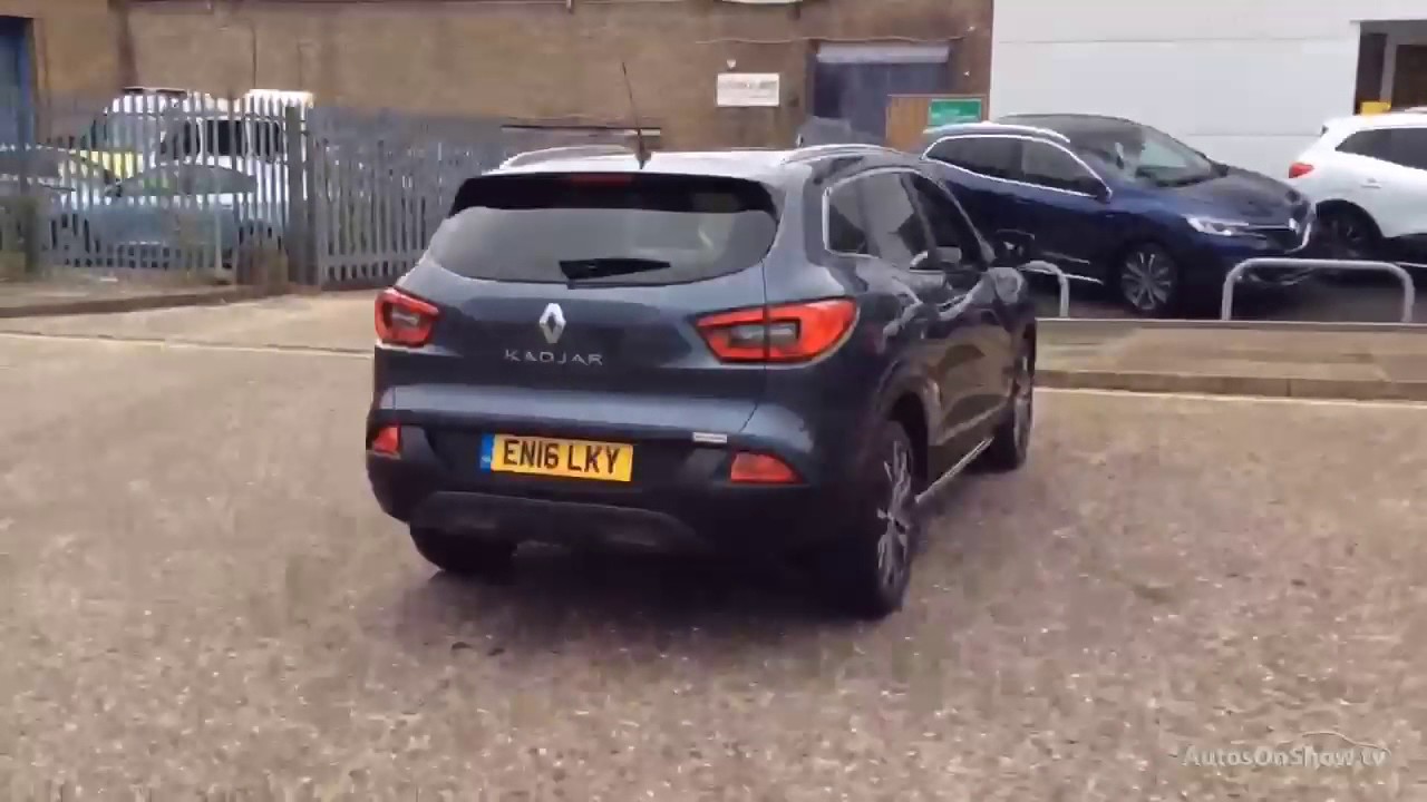 RENAULT KADJAR SIGNATURE NAV TCE GREY 2016 - YouTube