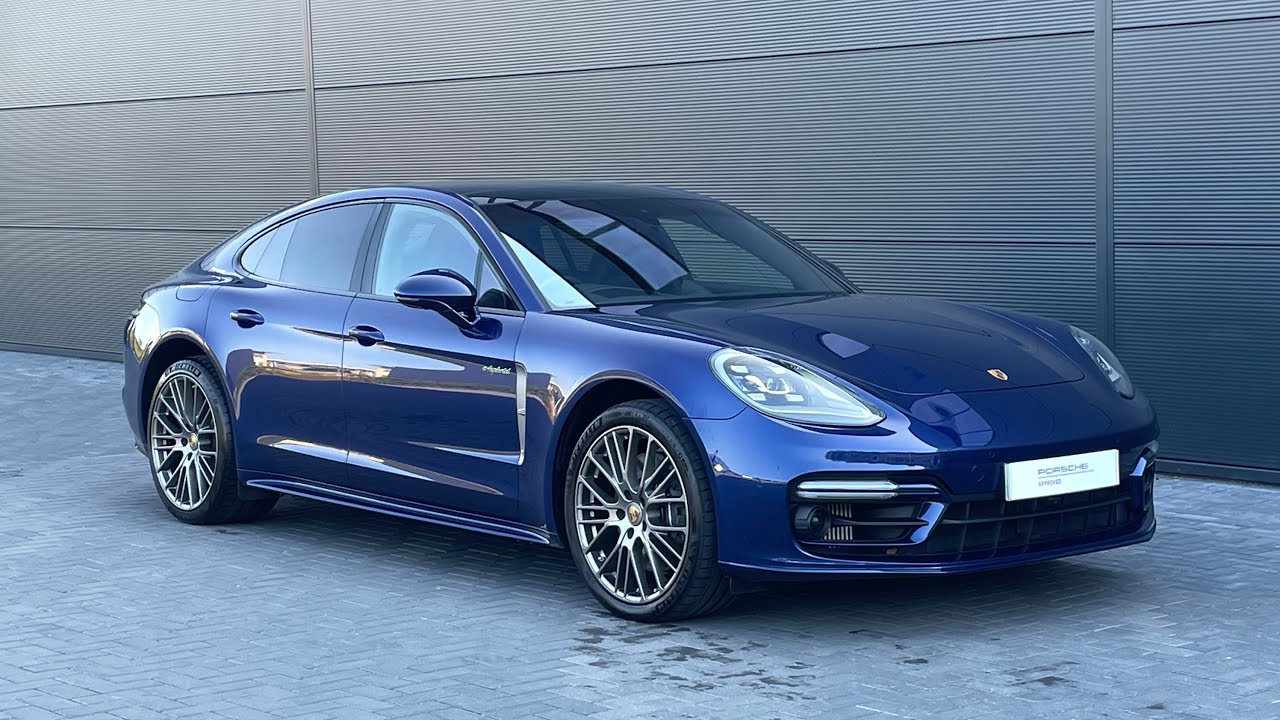 Panamera 4 E-Hybrid Platinum Edition | Gentian Blue Metallic | RE23GXP ...