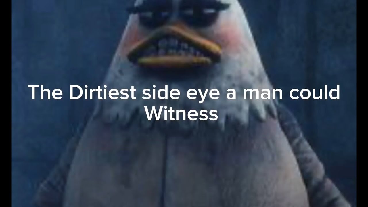 The Dirtiest Side-Eye A Human Can Witness - YouTube