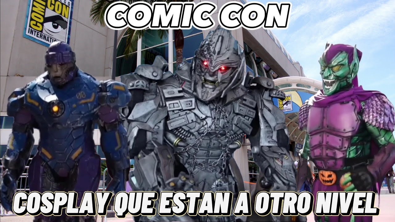 COMIC CON. COSPLAY que están a otro nivel - YouTube