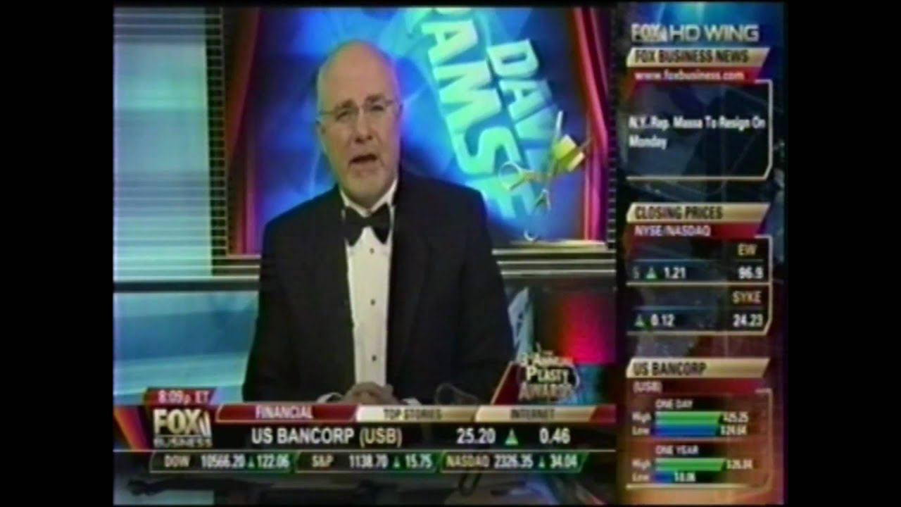 Dave Ramsey Show Plasty Award Winner 2010 Laser Plasectomy LaserScribe ...