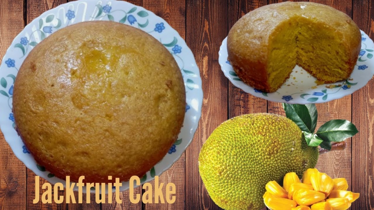 Jackfruit Cake Recipe/delicious And Sponge Cake - YouTube