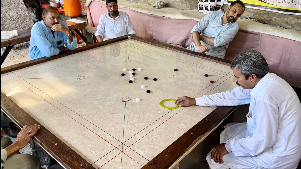 2 🆚 2 Big Carrom Match || Learn How To Play Carrom😱😱🥵🥵🤯🔥#carrom #video ...