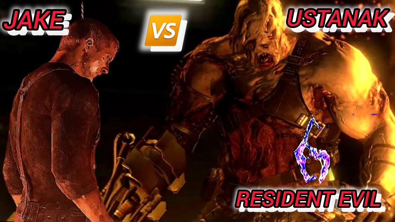 Resident Evil 6: JAKE CARA A CARA USTANAK😡 capítulo final🔚 - YouTube