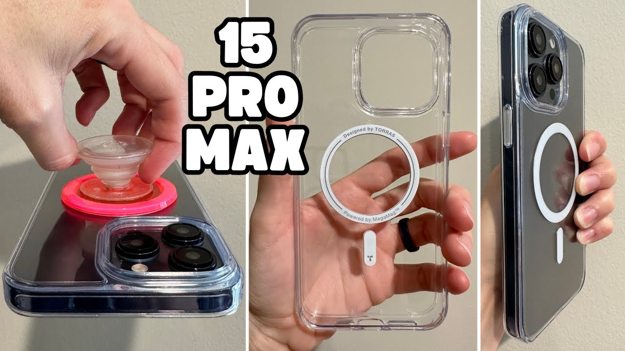 TORRAS Clear MagSafe Case for iPhone Pro Max - YouTube