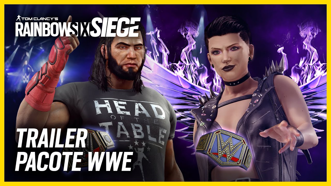 TRAILER PACOTE WWE - RHEA RIPLEY E ROMAN REIGNS I Rainbow Six Siege ...