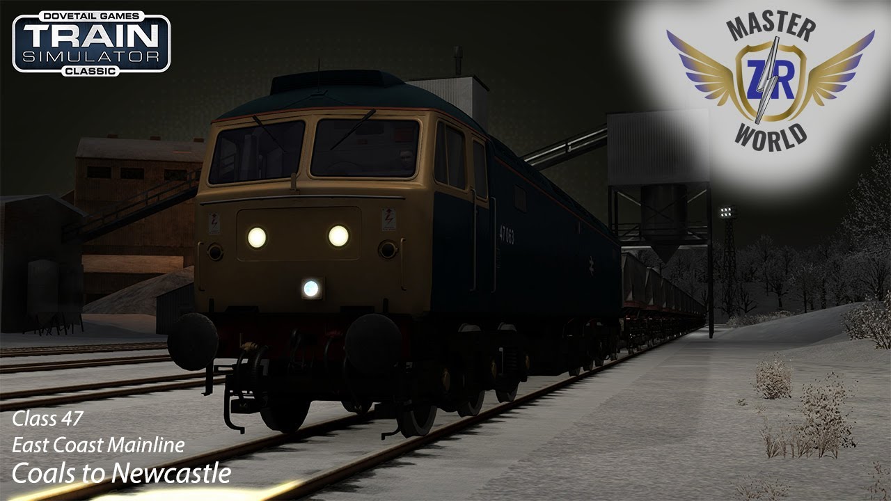 Coals to Newcastle - East Coast Mainline - Class 47 - Train Simulator ...