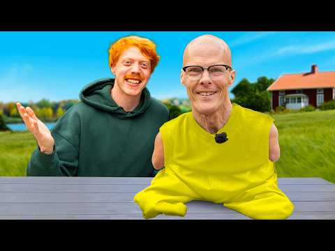 Lever en dag utan armar och ben